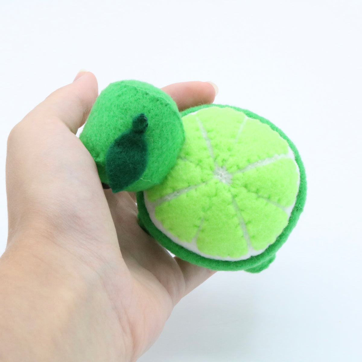 Felt Lime Turtle Plush – ARplush