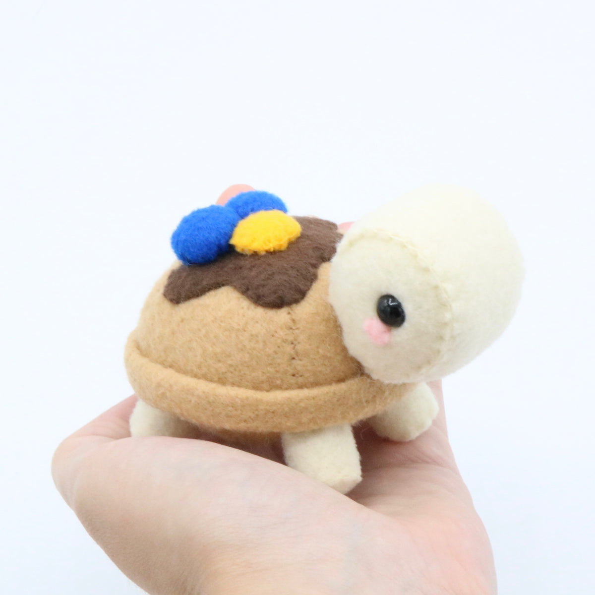 Felt Pancake Turtle Plush – ARplush