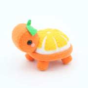 Felt Orange Turtle Plush – ARplush